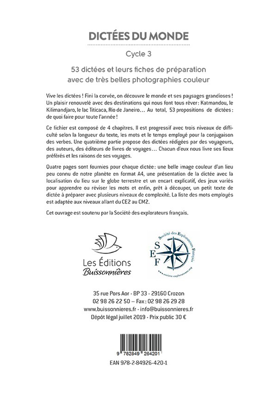 DICTÉES DU MONDE CYCLE 3 K990314 - Galerie 64